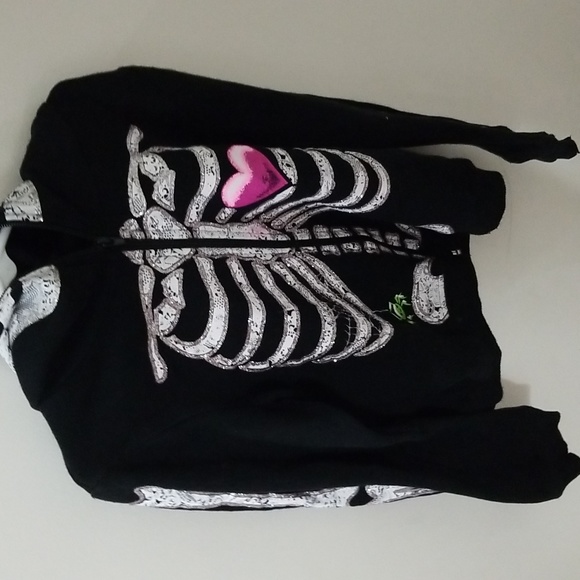 Holiday Editions | Jackets & Coats | Skeleton Zip Up | Poshmark